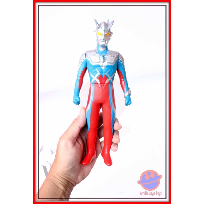 Jual Bandai Big Figure Sofubi Ultraman Zero 23 cm Tsuburaya Production | Shopee Indonesia