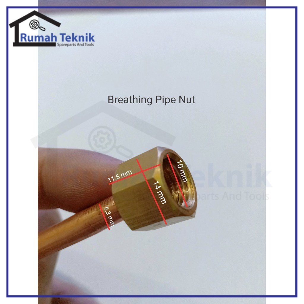 Jual Mur Pipa Breathing Pipe Kompresor Angin | Shopee Indonesia