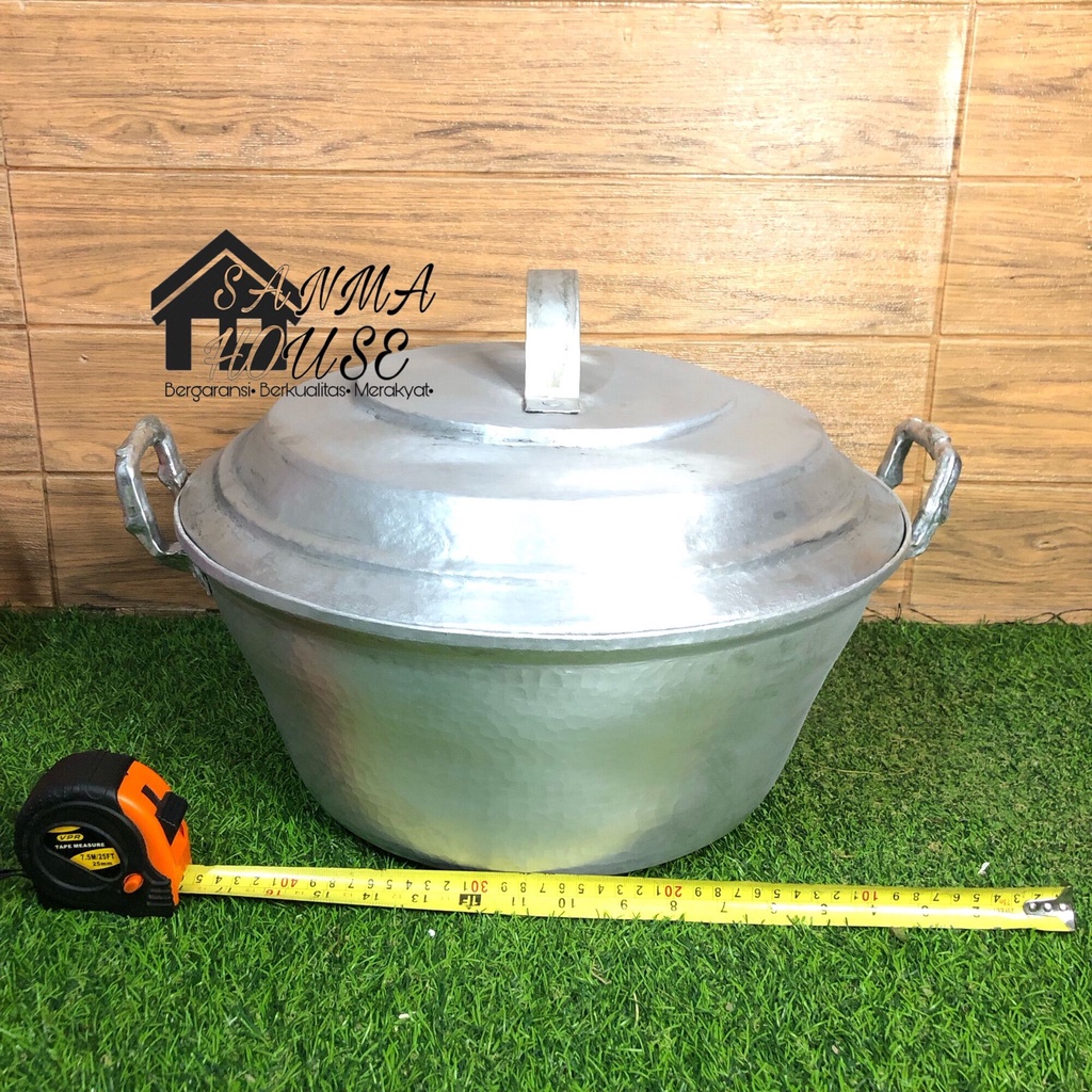 Jual Panci Sayur Jumbo 6-7 Liter Tebal Asli Garut Uk 40 Cm | Shopee ...