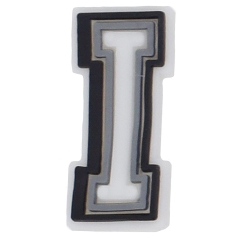 Jual AHT-002 Pin Bentuk Huruf Angka Pins Charm Untuk Hiasan Sandal ...