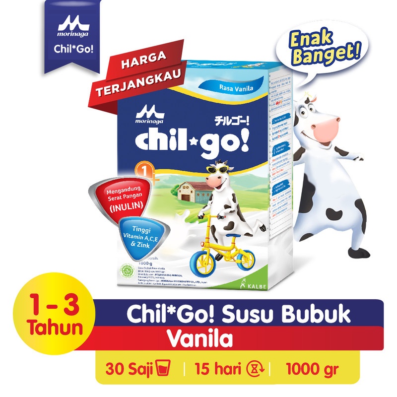 Jual Chilgo Powder 1+ ukuran 950gr Vanila/Madu - Chil go Powder 1 ...