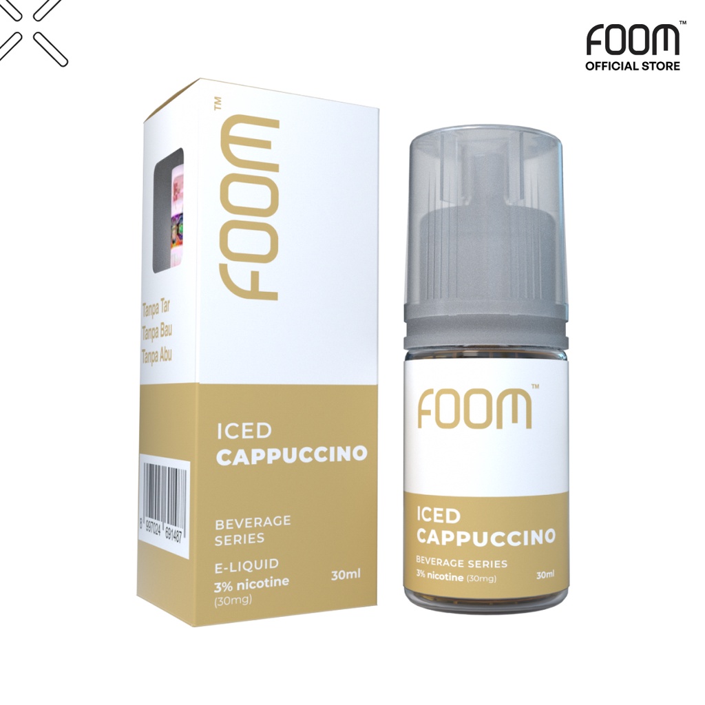 Jual FOOM BEVERAGE SERIES - Iced Cappuccino (30 mL) | Shopee Indonesia