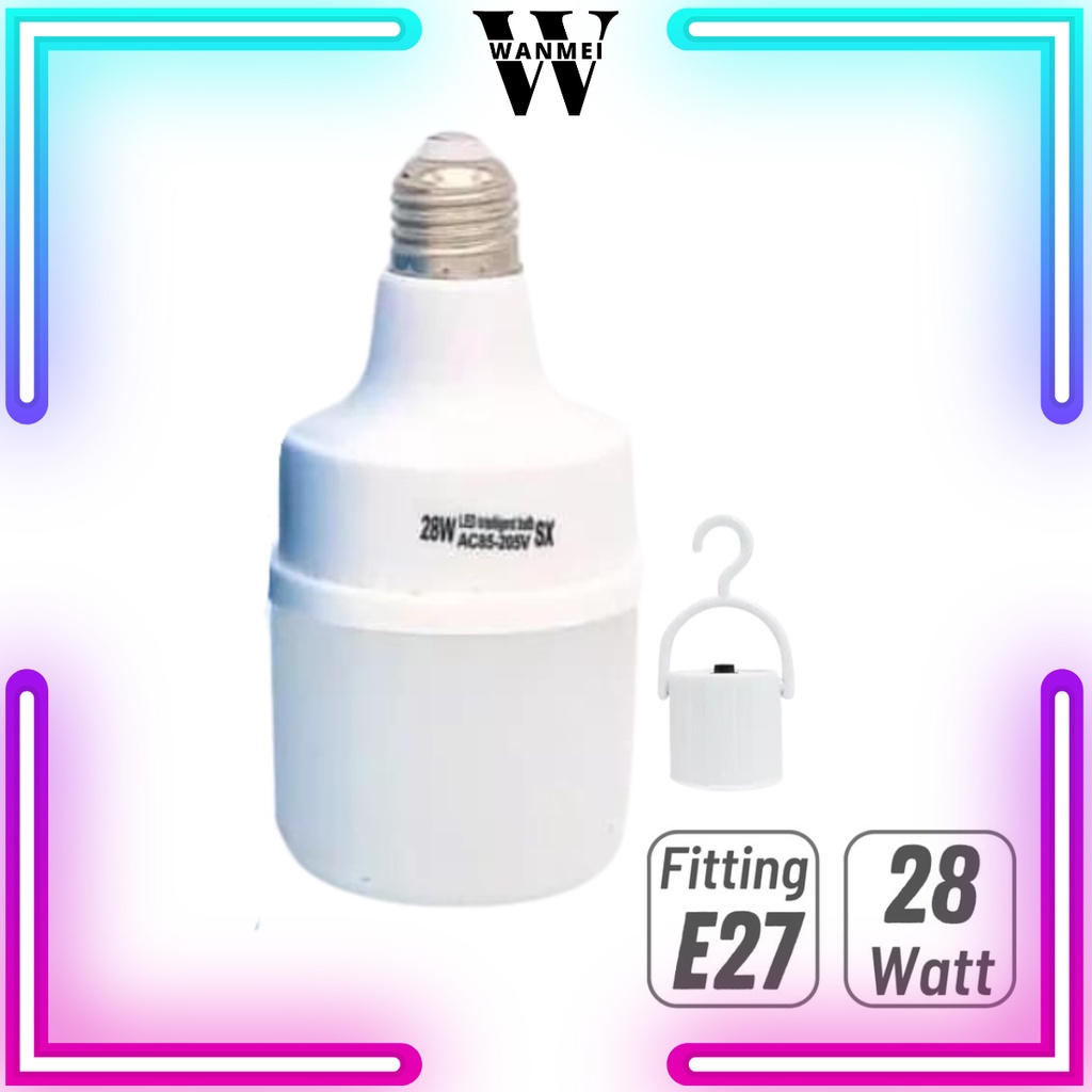 Jual WM Bohlam Emergency SX-28 Lampu Sentuh LED 28 Watt Lampu Darurat ...