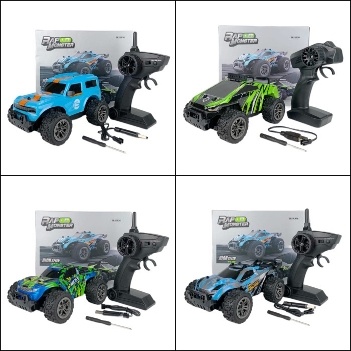 Jual Mobil RC Off-Road 2wd 2 Speed 1:20 2.4 Ghz Rapid Monster | Shopee ...