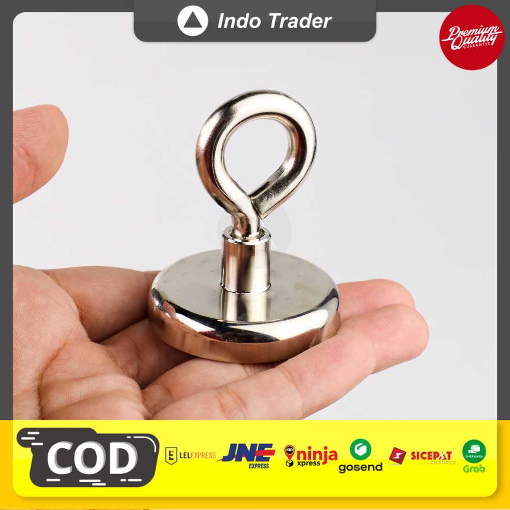 Jual Magnet Neodyimium Super Kuat Model Bulat 48mm | Shopee Indonesia