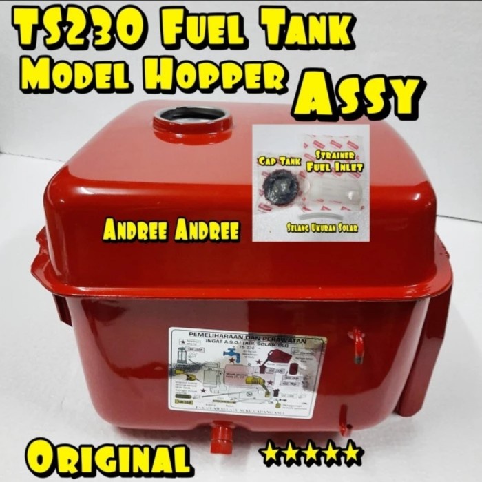 Jual TS230 Model Hopper Fuel Tank Assy Tangki Solar Yanmar TS-230 ...
