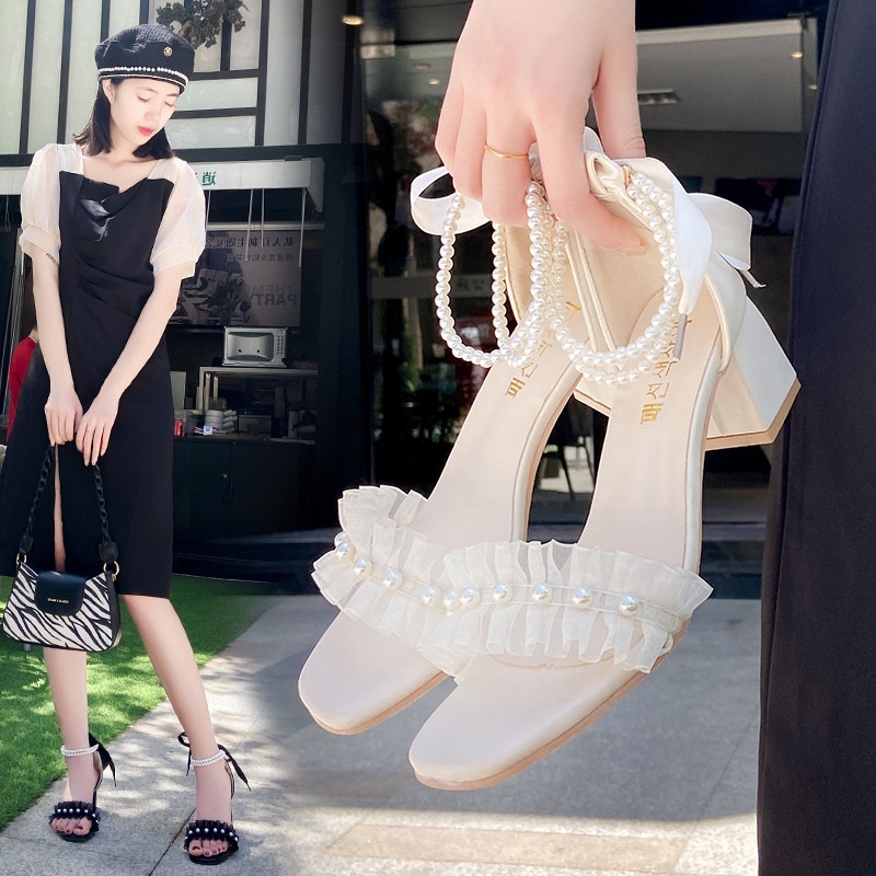 Jual (SHEERASCHOICE) Sepatu Heels Pesta Wanita Blink Mutiara/Michelle ...