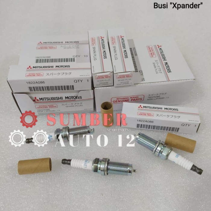 Jual Busi xpander x-pander spark plug mirage iridium irridium 1822A086 ...