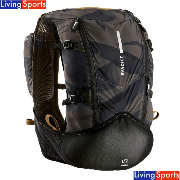 Jual Tas Lari Trail Evadict Mixed Ultra Trail Running Bag 15 L Black ...