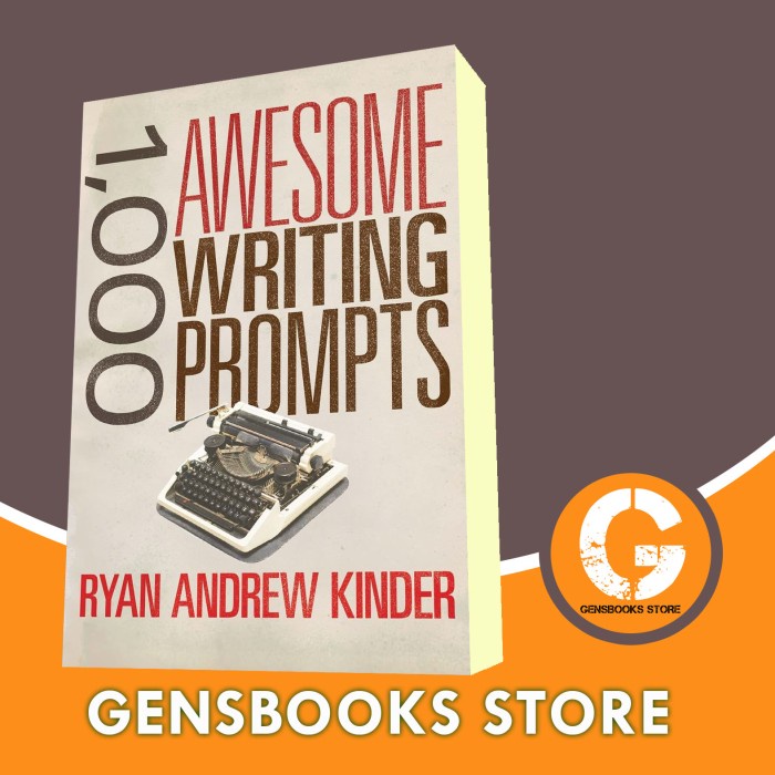 Jual 1,000 Awesome Writing Prompts Ryan Andrew Kinder | Shopee Indonesia