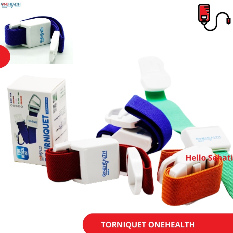 Jual OnehealthTourniquet Torniket Alat Pengikat Lengan Ambil Darah ...