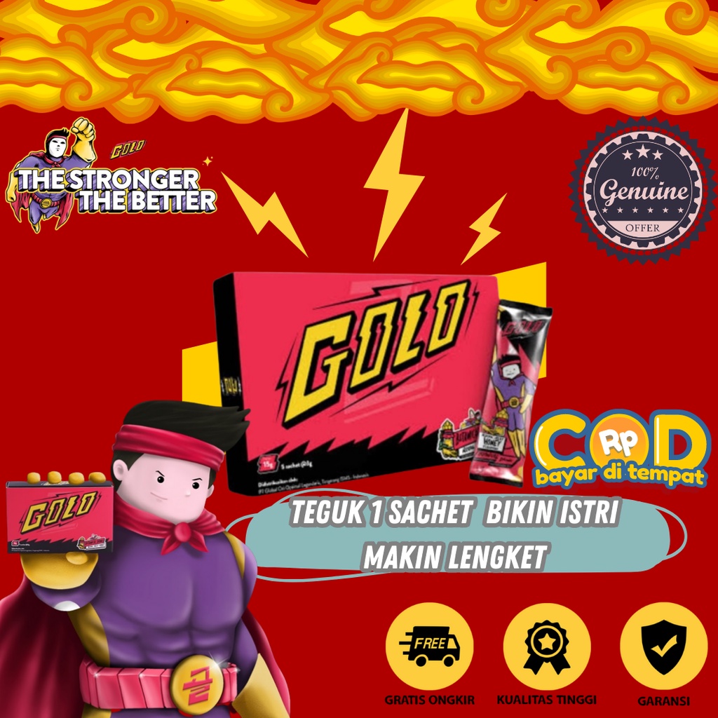 Jual Mister Mr GOLO Sachet Minuman Ginseng Penghangat Badan Gingseng ...