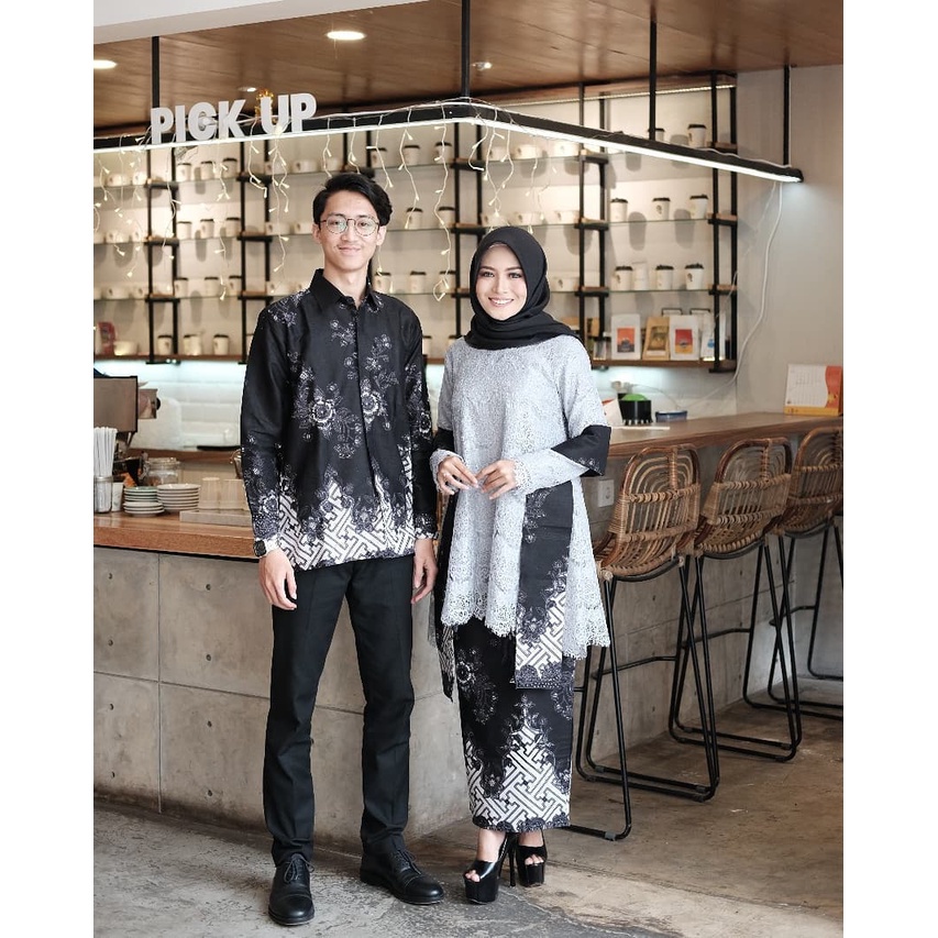 Jual PREORDER - ASF COUPLE BROKAT PAGER BUNGA Kebaya Modern | Shopee ...