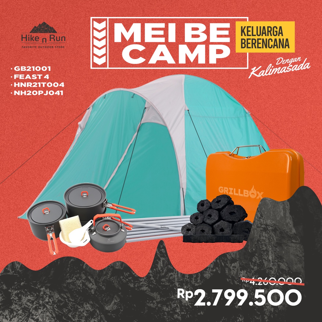 Jual Paket Camping MEI-be Camp Keluarga Berencana dengan Kalimasada | Shopee Indonesia