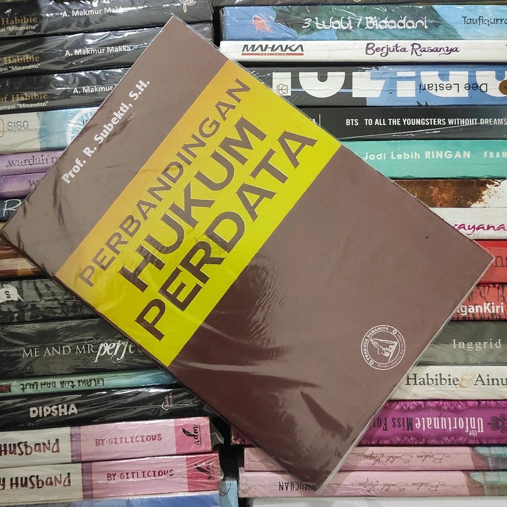 Jual BUKU PERBANDINGAN HUKUM PERDATA Prof R. .Subekti, S.H. Edisi ...