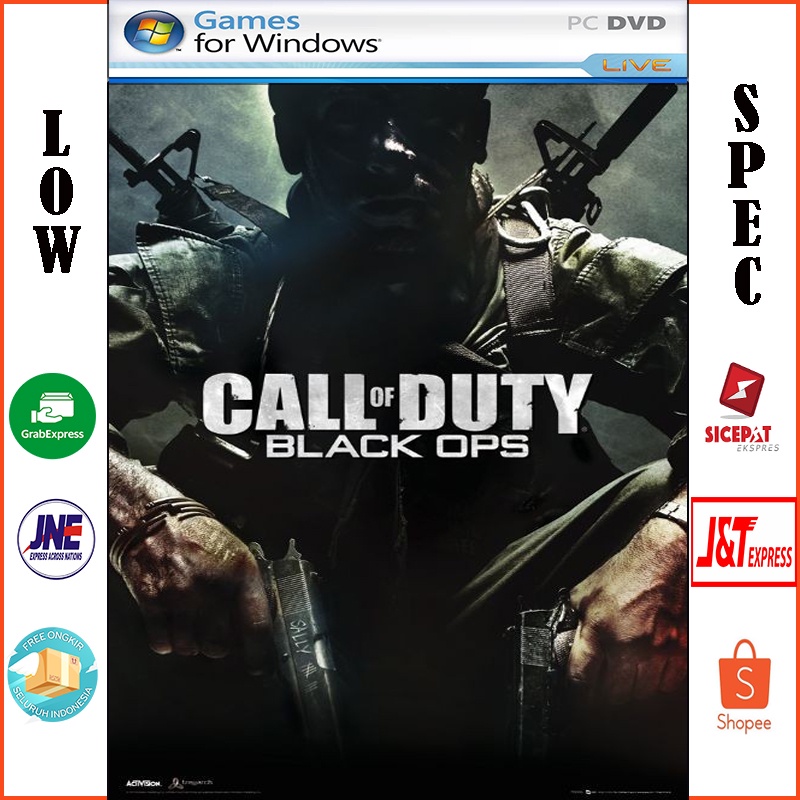 Jual CALL OF DUTY BLACK OPS / COD BO 1 PC GAMES /DVD GAME GAMING LAPTOP ...