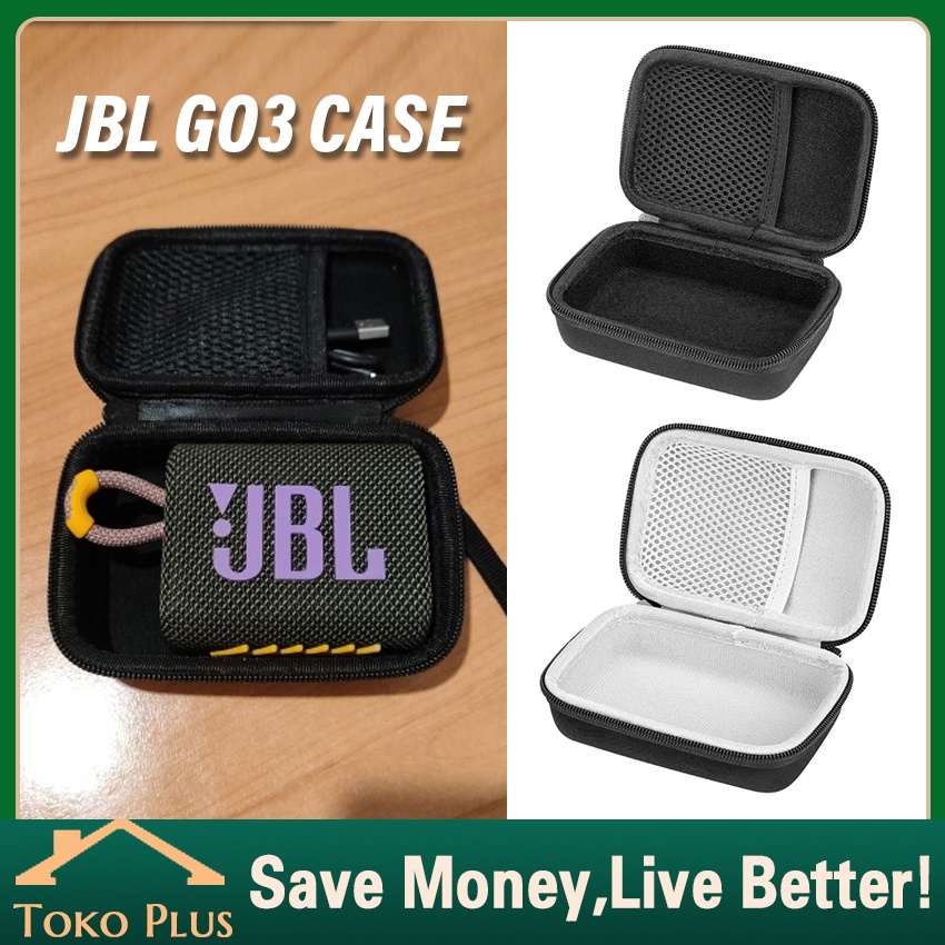 Jual Hard EVA JBL Go3 Outdoor Travel Case Storage Bag Carrying Box for ...