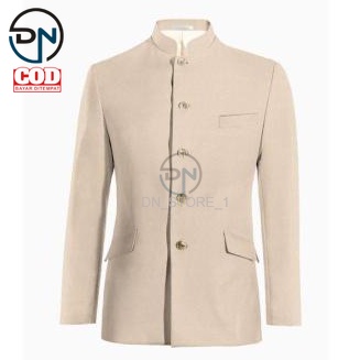Jual Jasko Polos Model Jas Mandarin / Jas Koko Pria Dewasa / Jas ...