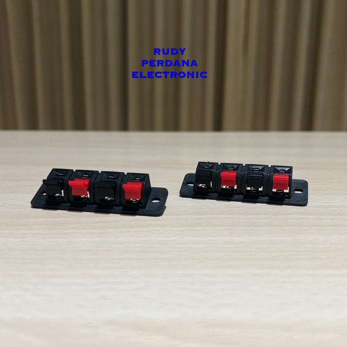 Jual TERMINAL SPEAKER JEPIT 4 PIN 4P SEGI KOTAK KECIL RPE27 | Shopee ...
