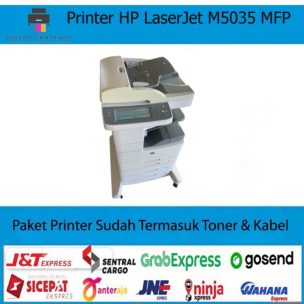 Jual Printer HP LaserJet M5035 MFP Fotocopy A3 - Multifungsi Print Scan ...