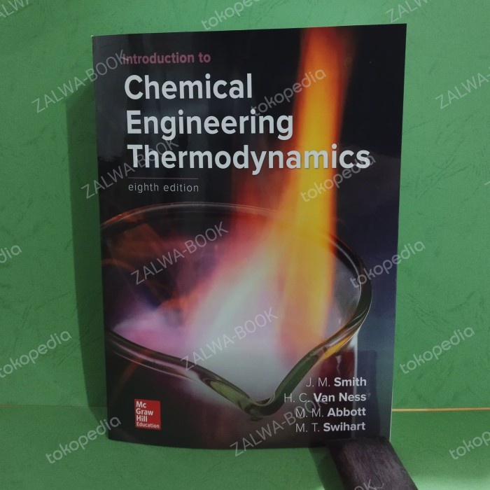 Jual Buku Introduction to Chemical Engineering Thermodynamics, 8th ...