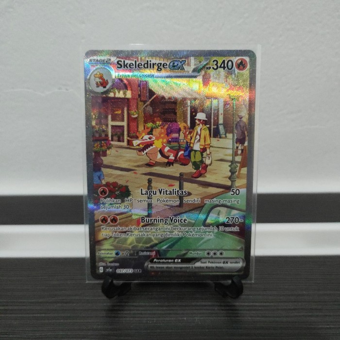 Jual Pokemon TCG Indonesia Skeledirge ex SV1a 097/073 SAR | Shopee ...
