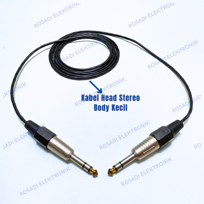 Jual jack akai stereo to jack akai sterep TRS 6.5mm kabel mic | Shopee Indonesia