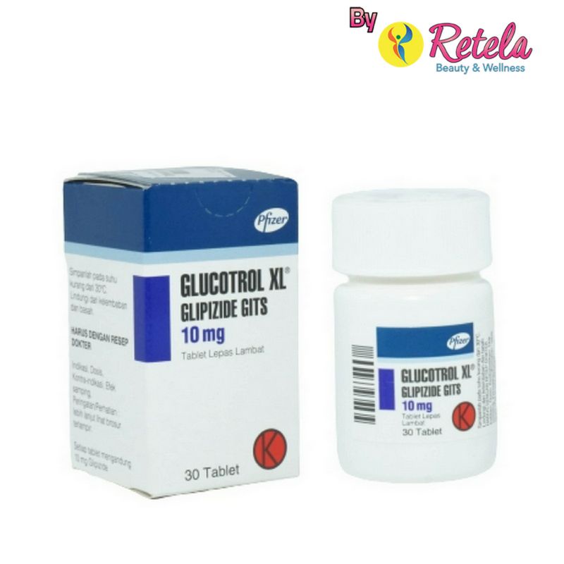Jual GLUCOTROL XL 10MG 30 TABLET | Shopee Indonesia