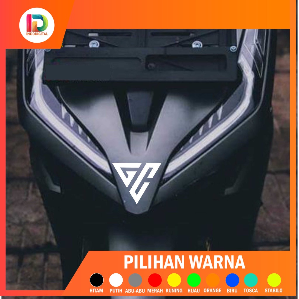Jual CUTTING STIKER MOTOR GC / LOGO / STICKER / LAPTOP / HELM | Shopee ...