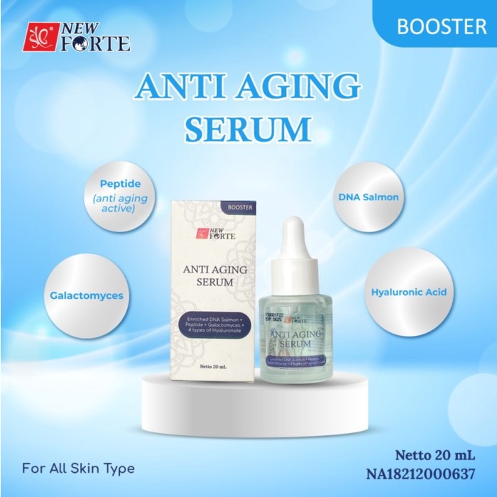 Jual Serum Anti Aging Penuaan NEW SYB FORTE Mengandung DNA Salmon ...