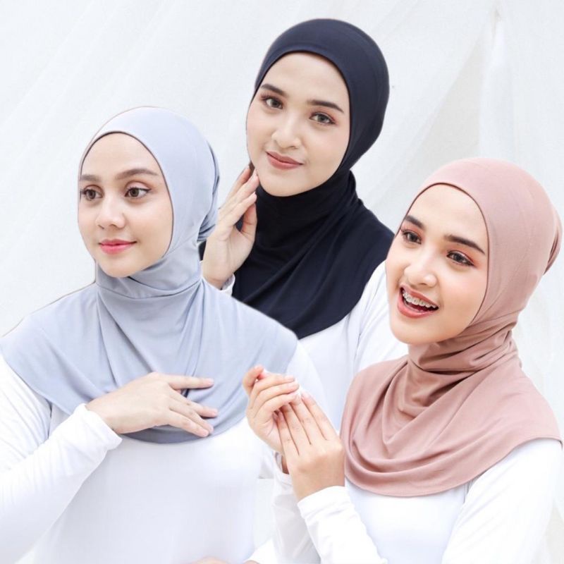 Jual Inner Ninja PREMIUM /ciput ninja malay bahan jersey rayon/dalaman ...