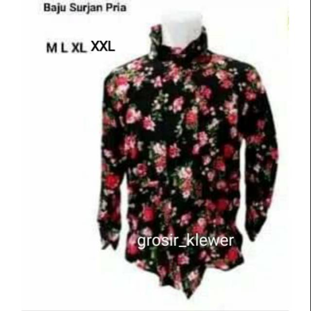 Jual Kebaya dan Sorjan Surjan kembang/baju jawa surjan/sorjan/lurik ...