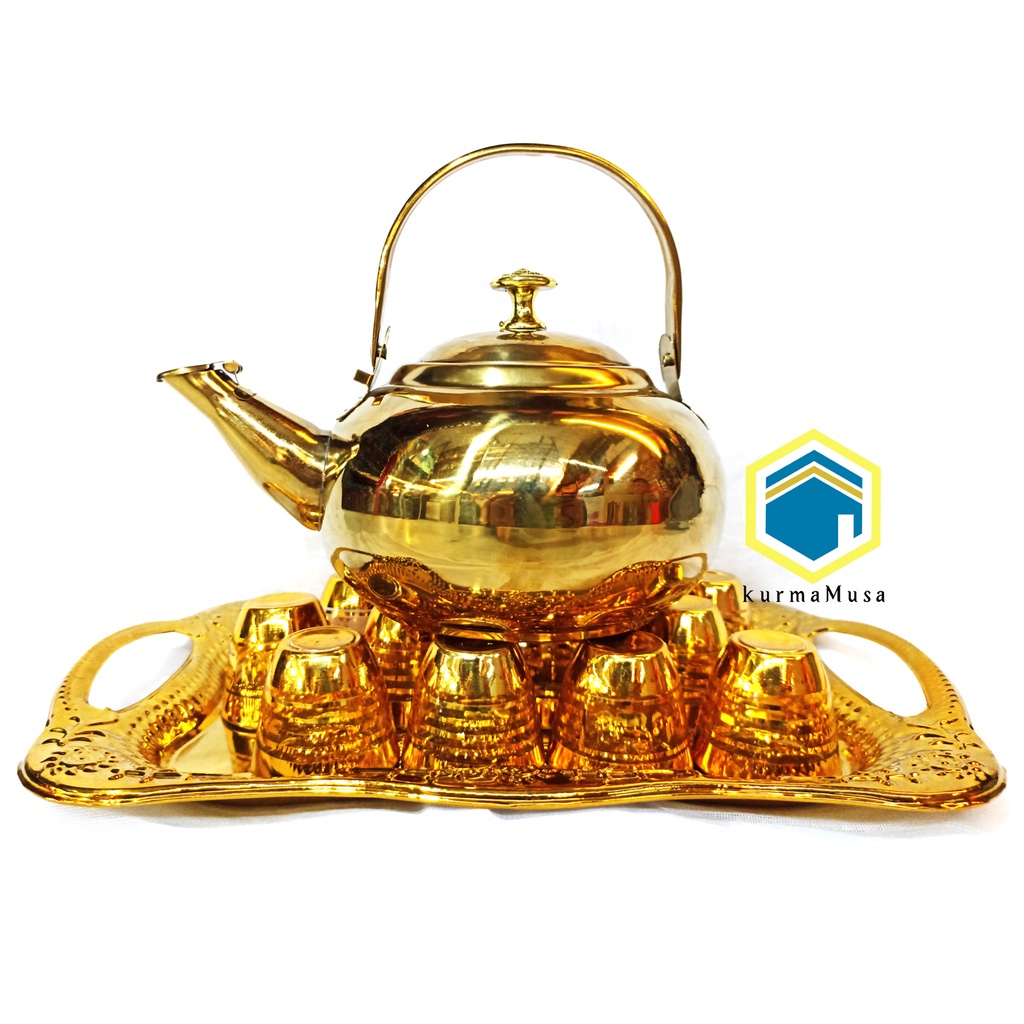 Jual BN45DF TEKO ARAB / TEKO EMAS / 1 SET / OLEH – OLEH HAJI DAN UMROH ...