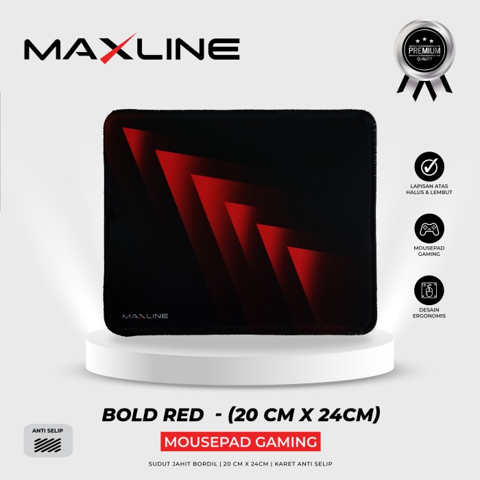Jual Mouse Pad Gaming Maxline 20 cm x 24 cm | Shopee Indonesia