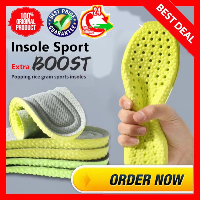 Jual INSOLE SEPATU OLAHRAGA SOL SEPATU SPORT Alas Kaki Sepatu Boost ...
