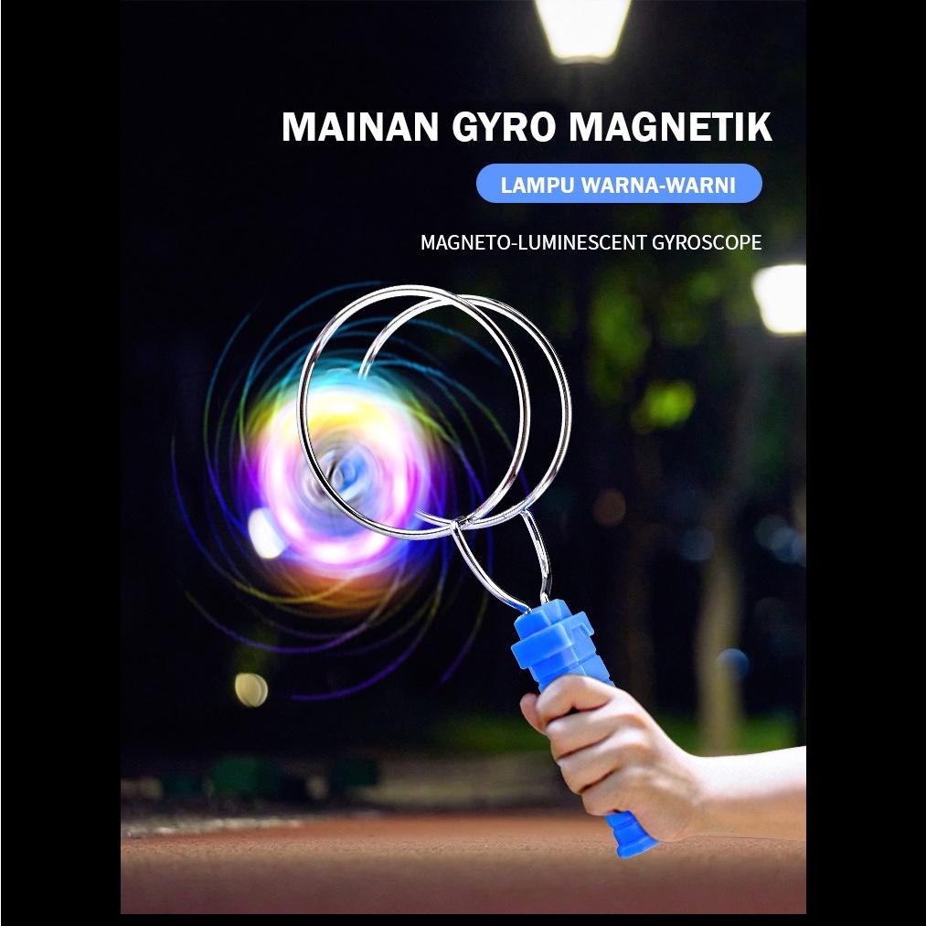 Jual Mainan Gyro Magnetik Led / Mainan Anak Terbaru Viral | Shopee ...