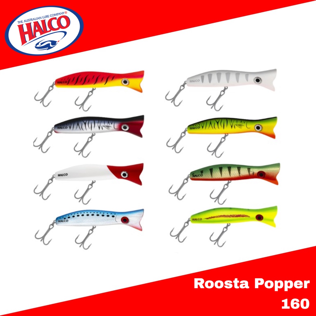 Jual Halco Roosta Popper 160 Floating Lure 160mm 78g | Shopee Indonesia