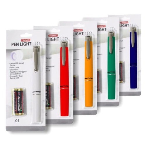 Jual Pen Light Senter Lampu Cek Periksa Diagnostic Lamp Penlight Onemed ...