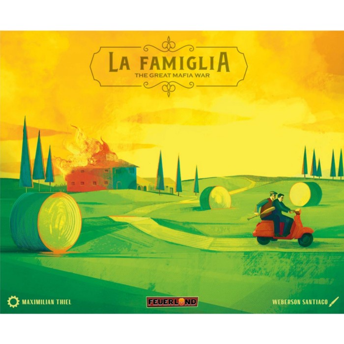 Jual La Famiglia: The Great Mafia War Board Game | Shopee Indonesia