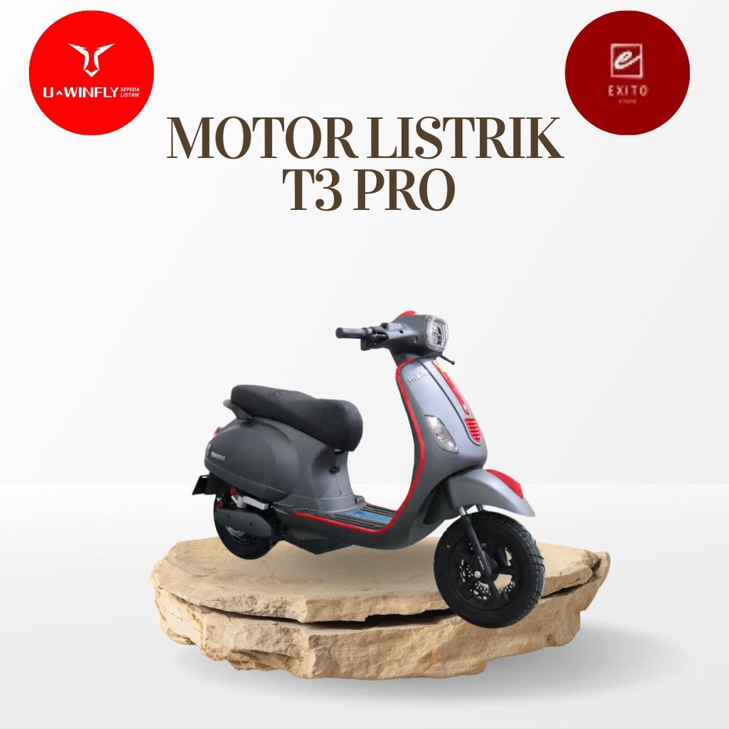 Jual SEPEDA MOTOR LISTRIK UWINFLY T3 PRO T3PRO | Shopee Indonesia
