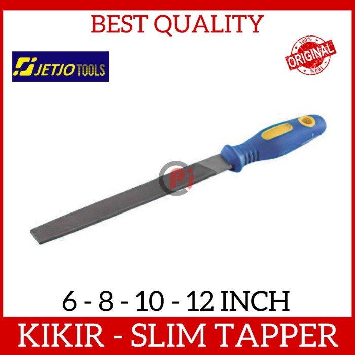 Jual JETJO TOOLS Kikir Besi Ukuran 6 8 10 12 Inch Steel File Banyak ...