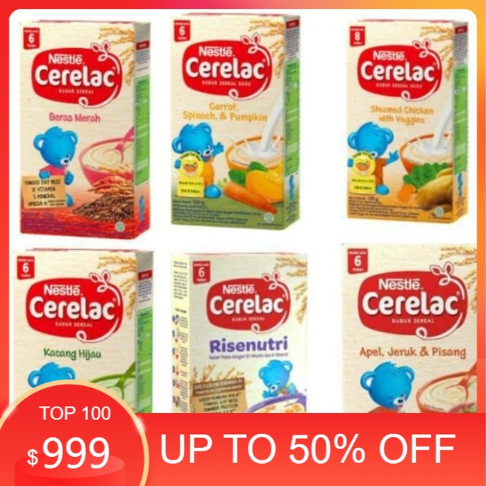 Jual Nestle Cerelac Bubur Tim HomeStyle Bayi Cereal Instan Mpasi Usia 6 ...