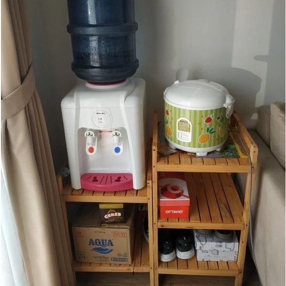 Jual RAK MODEL TERBARU Rice Cooker Dan Dispenser 3 Susun Serbaguna ...