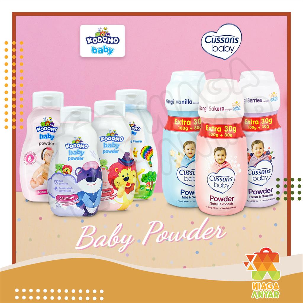 Jual NA Bedak Tabur Bayi / Bedak Bayi Kodomo Botol 50 gr Travel Size ...