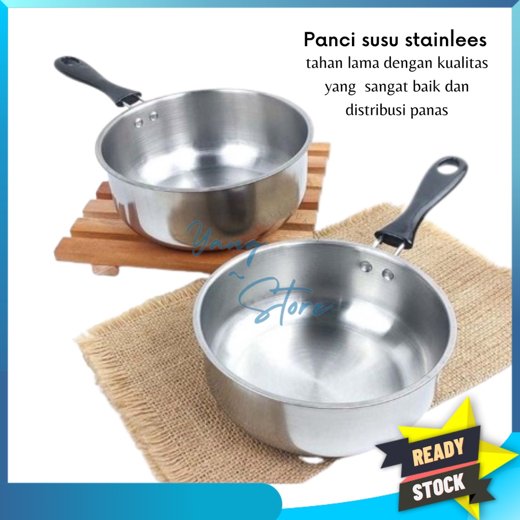 Jual YGS -G404- Panci Susu Stainless 16cm - Panci Mie Serbaguna - Panci ...