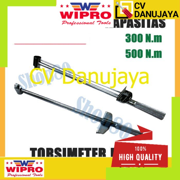 Jual Wipro Kunci Momen Torsi Torsimeter Torque Meter Wrench 1/2" 3/4 ...