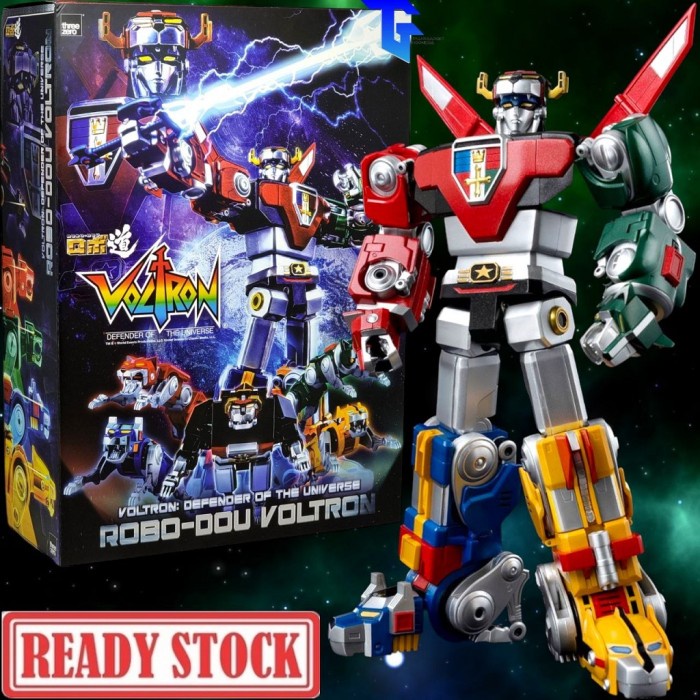 Jual ThreeZero Voltron Defender of the Universe ROBO-DOU 3A Die Cast ...