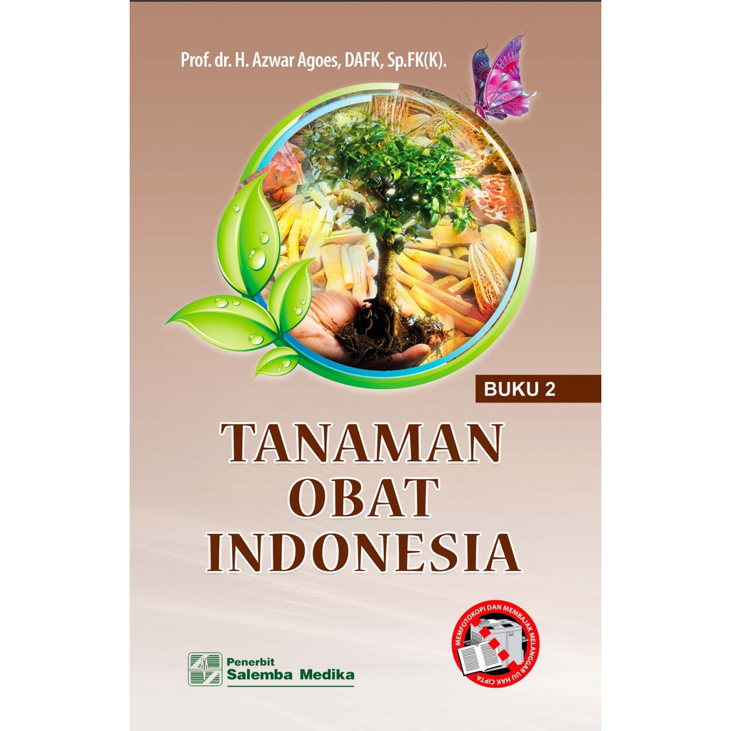 Jual Buku Tanaman Obat Indonesia Buku 2 - Azwar Agoes | Ready | Shopee ...