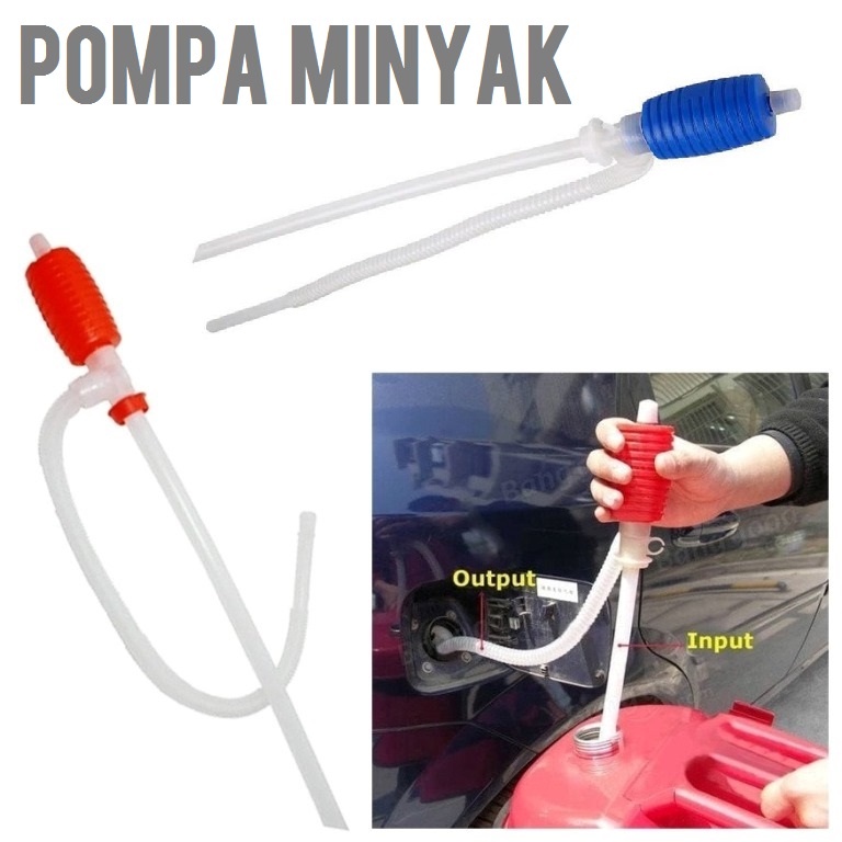 Jual POMPA MINYAKMERAH PUTIH hand pump alat pompa air oli bensin solar ...