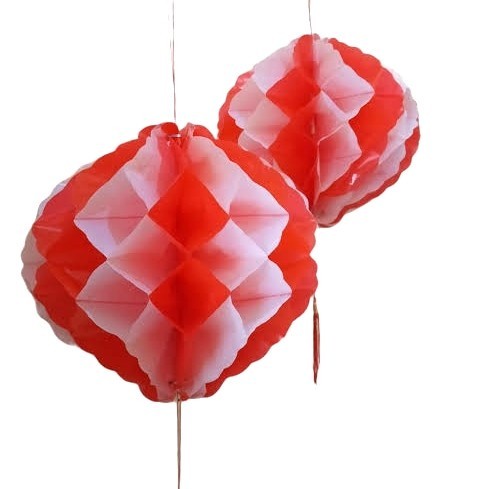 Jual Lampion Outdoor Merah Putih Dekorasi Pawai 17 Agustus Lampion ...